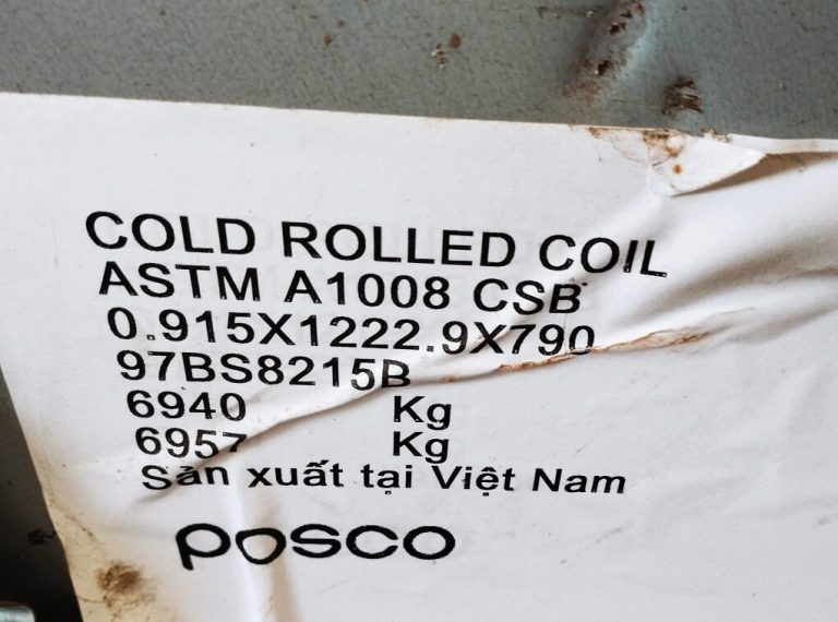 Tôn Cuộn Thép Tấm Cán Nguội Cứng Cold Rolled Full Hard Low Carbon Posco ...